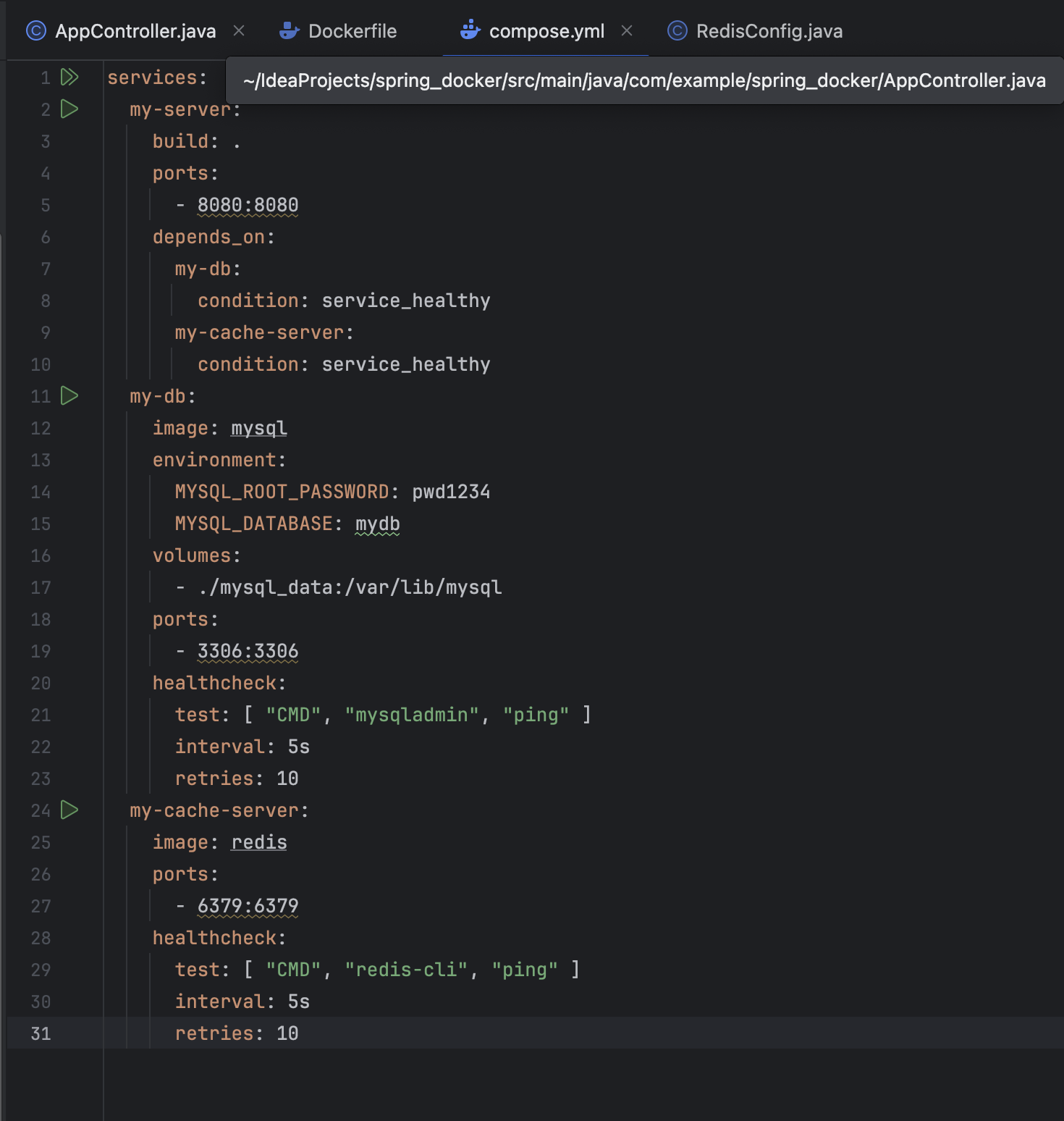 Docker compose에 관하여..