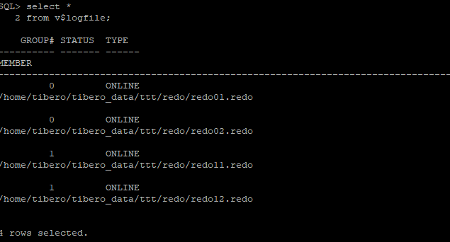 linux 서버 REDO/CONTROL/DATAFILE 경로 변경