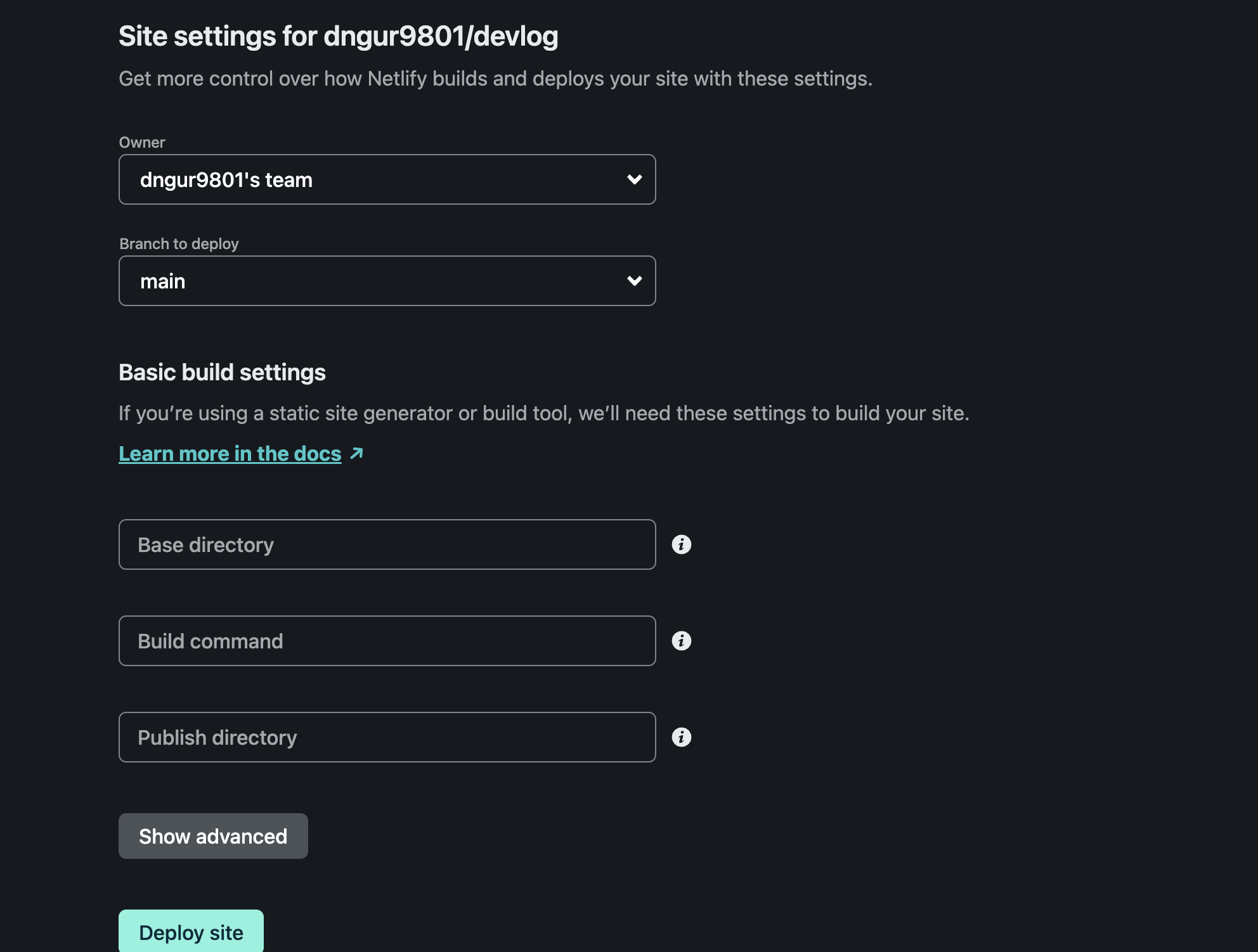 [Next.js]Next.js 프로젝트 Netlify에 배포하기