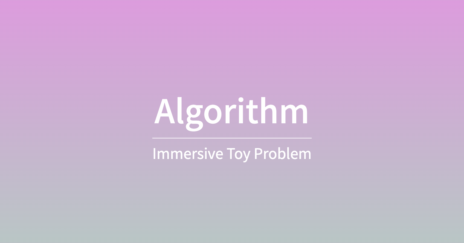 Immersive Toy Problem 13