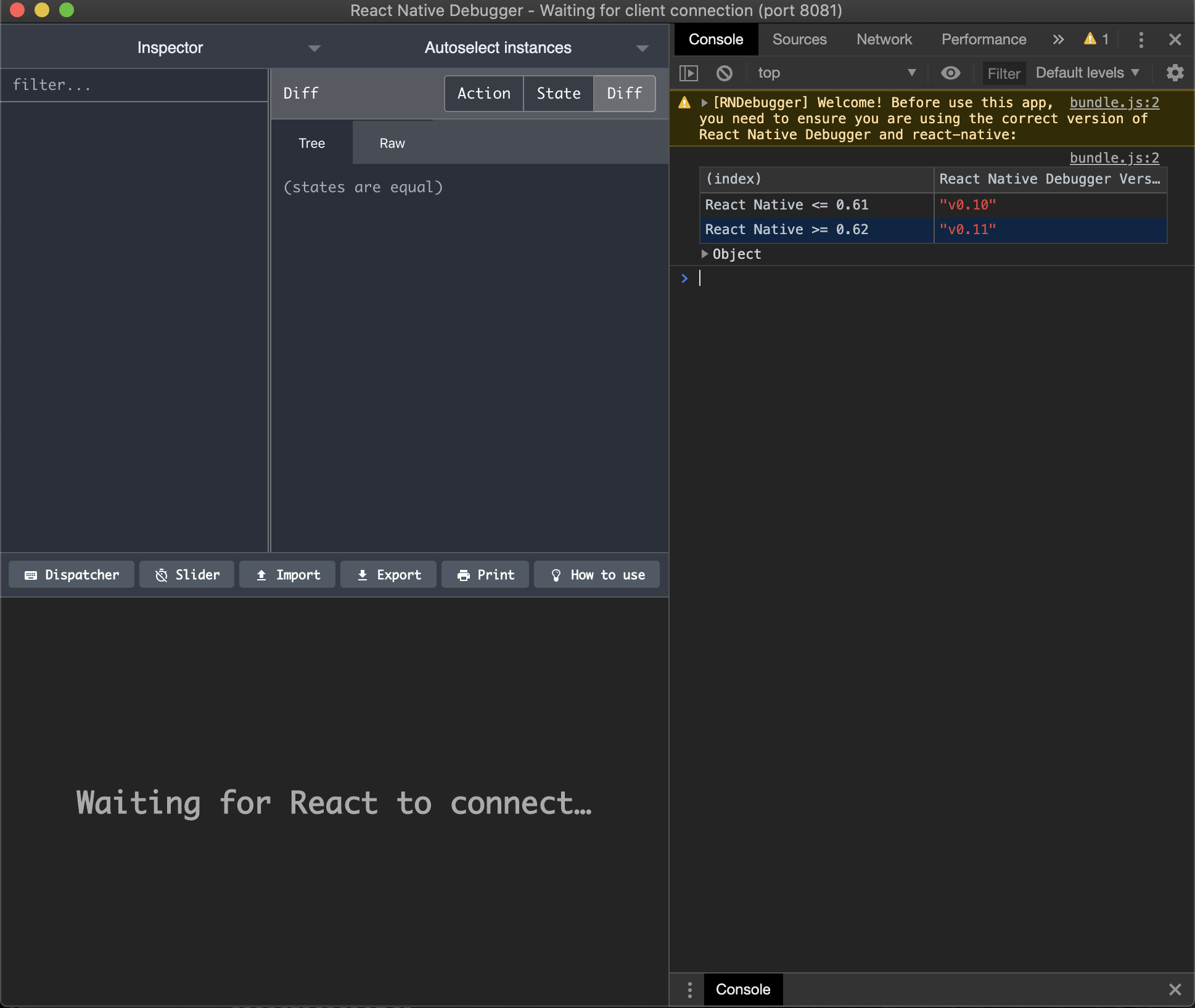 [RN Library 📚] 리액트네이티브 디버거 도구 (react-native-debugger / redux-devtools ...