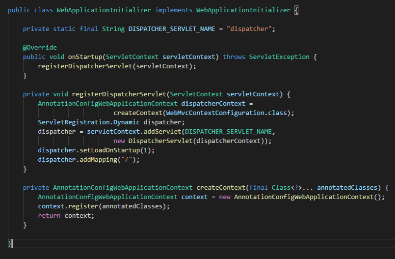 Spring MVC를 이용한 웹 페이지 작성 실습
