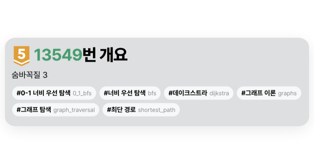 BOJ: #13549. 숨바꼭질 3