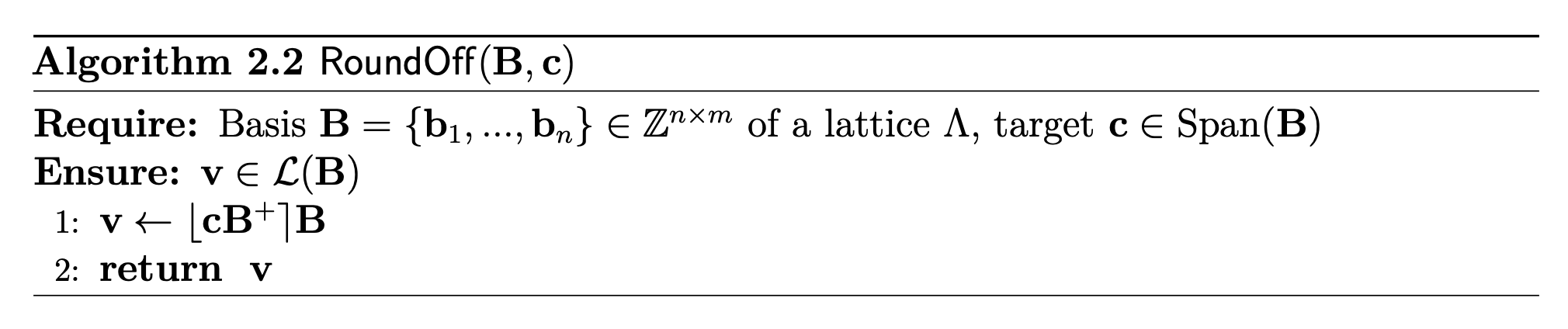 [Lattice-based cryptography] Gaussian Sampler