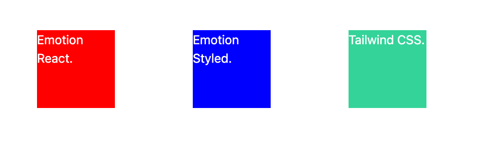 Emotion과 Tailwind CSS
