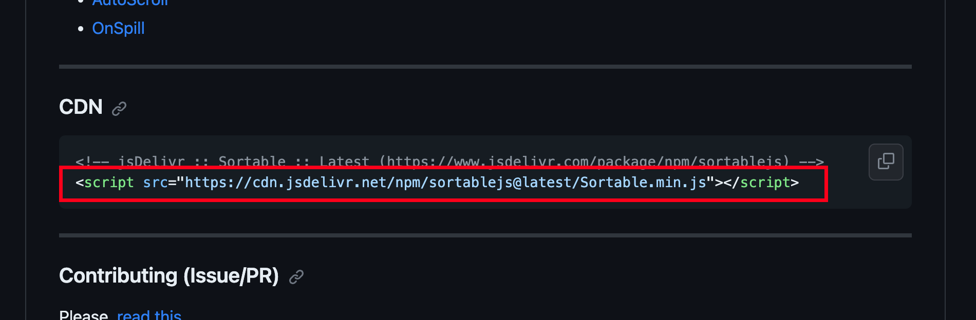 Sortablejs 01 Simple List Example