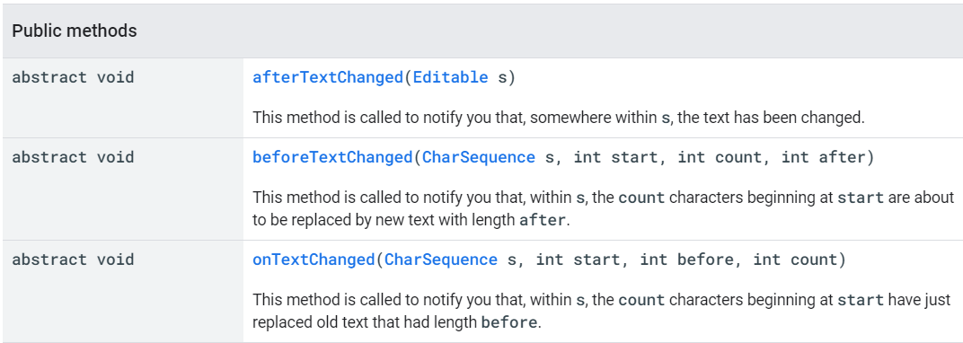 [안드로이드] EditText 안에 값이 있을 때만 버튼 활성화하기