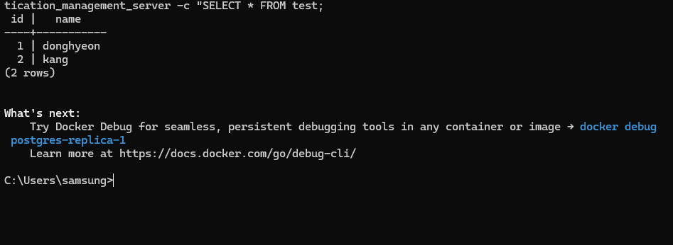 Postgresql Db 이중화 구성 Docker Compose