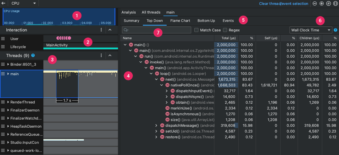 (CPU, Memory, Network) Profiler