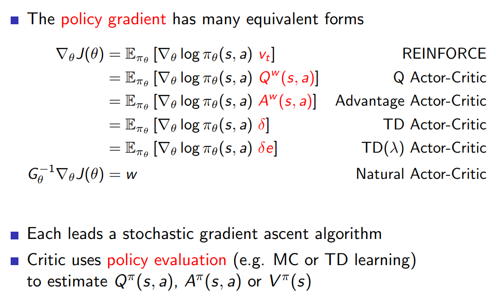 6. Policy Gradient