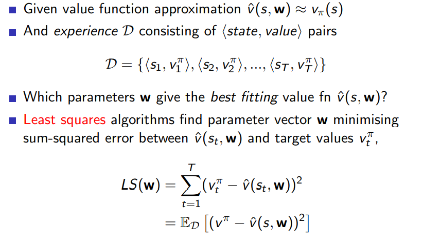 5. Value Function Approximation