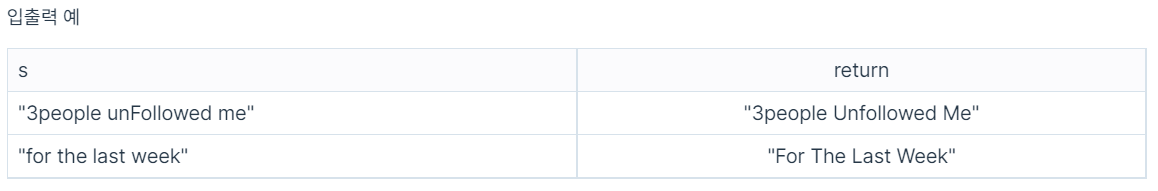 JadenCase 문자열 만들기