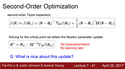 CS231n - lecture 7: Training neural networks,Part 2