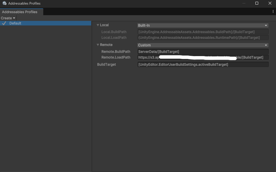 AWS S3 Unity Addressable Bukkit