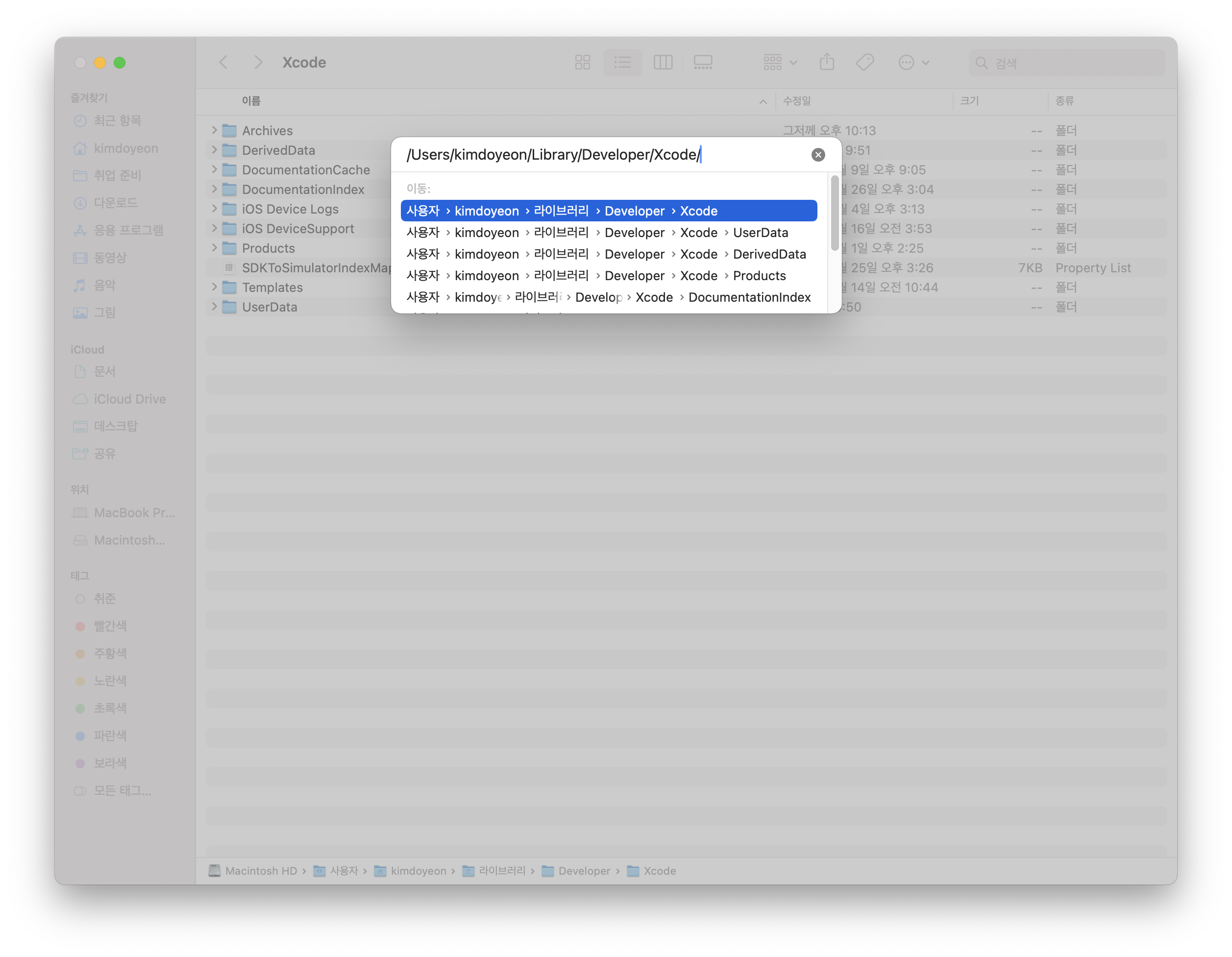 런로그 트러블 슈팅 04 : Xcode Code Template