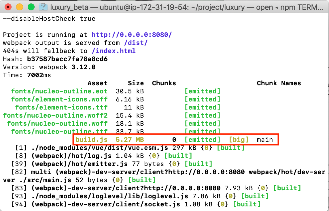 Webpack Bundle.js파일 성능개선