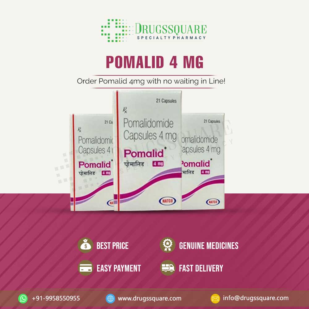 Natco Pomalid 4 mg | Buy Pomalidomide Capsule Online | Multiple Myeloma ...