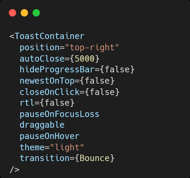React-Toastify