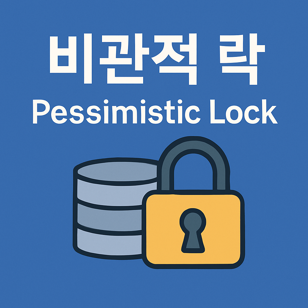 비관적 락 (Pessimistic Lock)