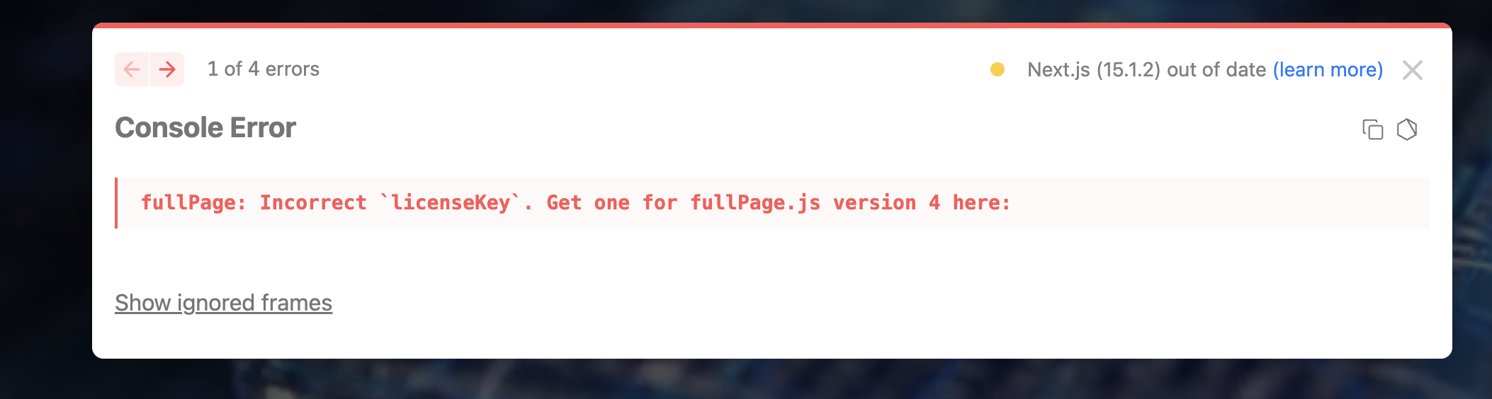 프론트엔드 프로젝트 PROJECT 5주차(2) : react-fullpage | GitHub 비밀번호 변경 방법