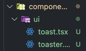 shadcn 활용하여 toast ui를 만들어보자!