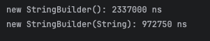 StringBuilder