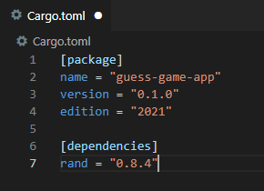 Rust - Package Manager