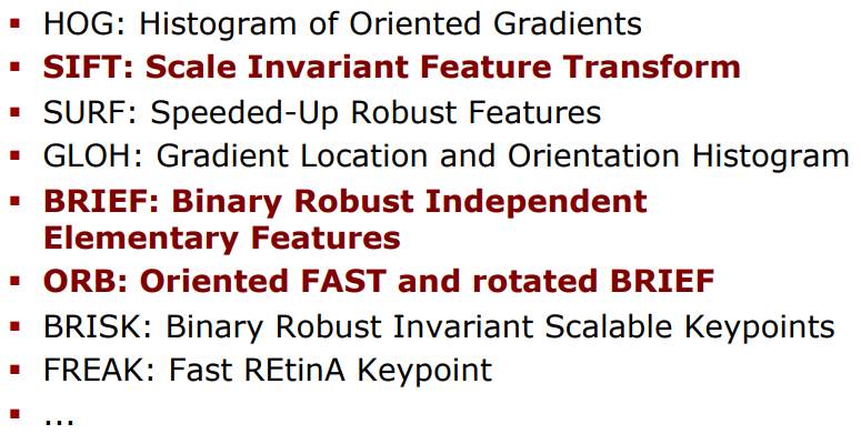 [Photogrammetry] 8-1. Visual Features Part2: Descriptors (SIFT, BRIEF, ORB)