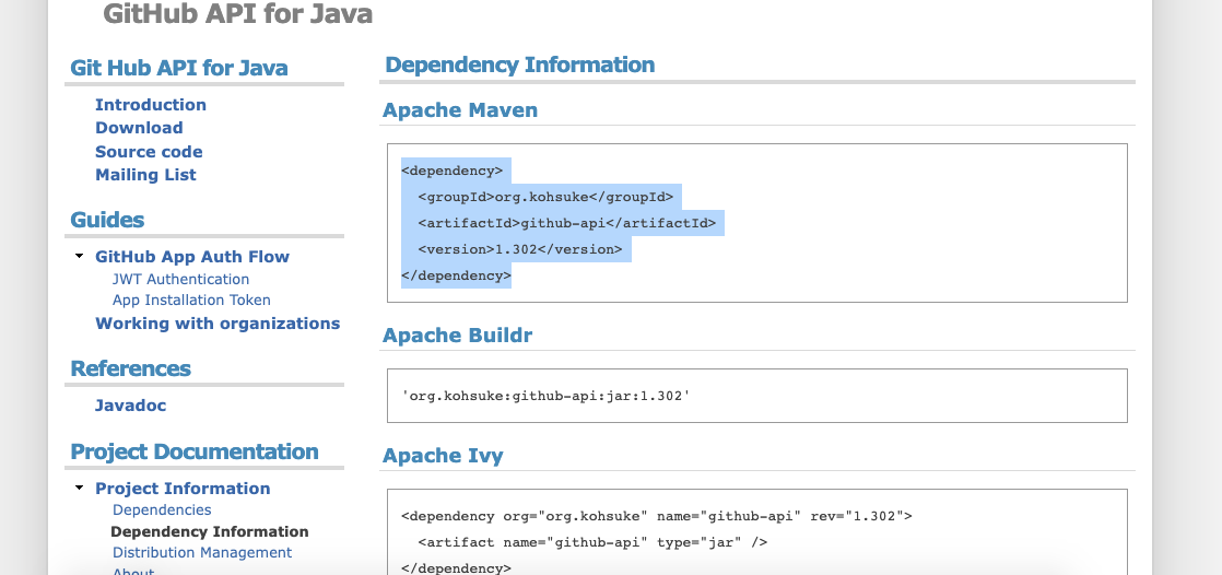 자바 - 깃허브 라이브러리를 이용한 대시보드 만들어보기