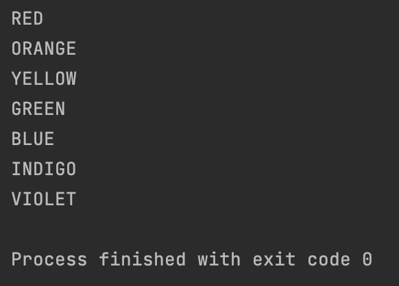 자바 - 열거형 Enum