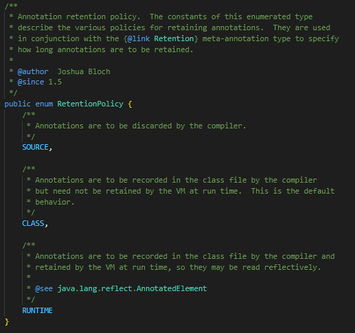 [Annotation] @Target, @Retention
