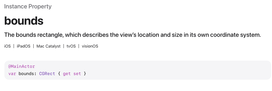 init(frame:) / init(coder:) / required init