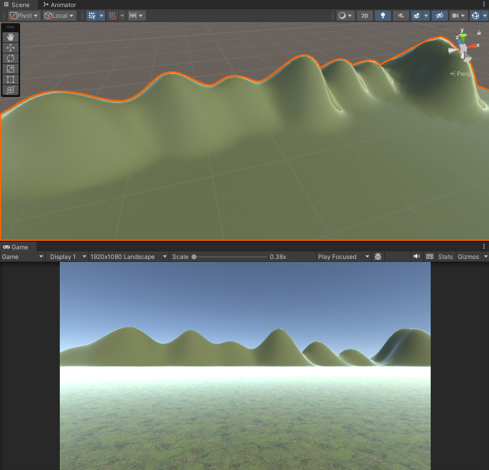 [Unity] Terrain 재질 입히는 방법