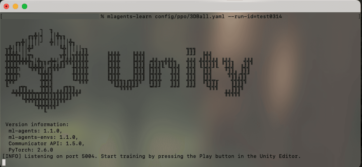 Unity ML-Agents 설치부터 예제까지 완전 정복 가이드
