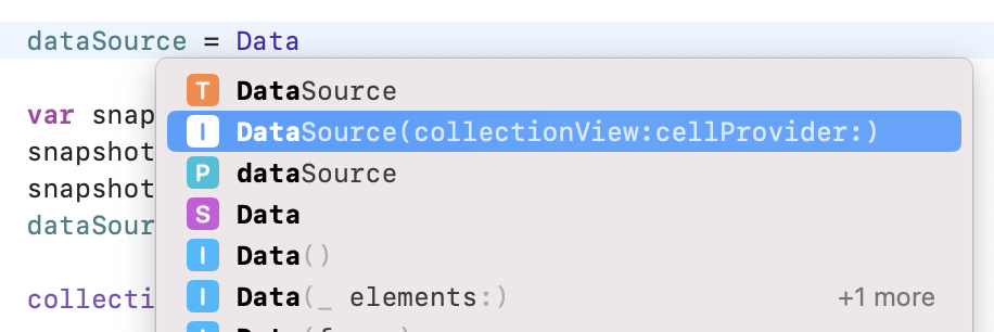 CollectionView & filling with items