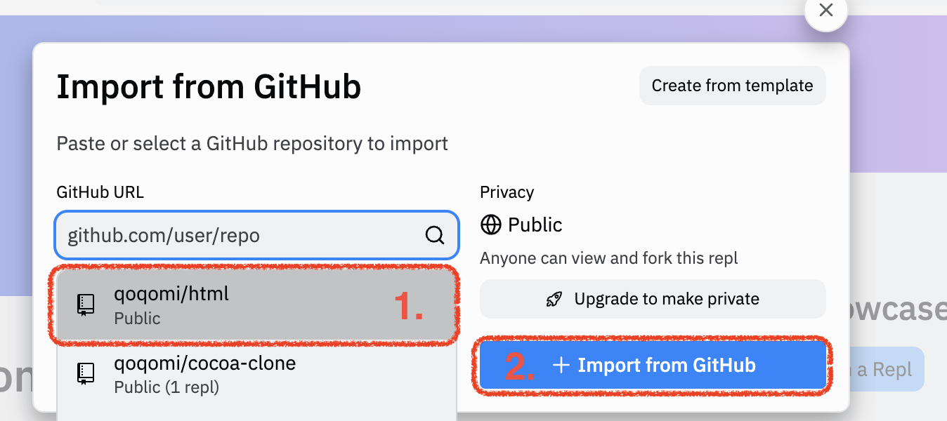 [ HTML] Replit와 깃허브 연동