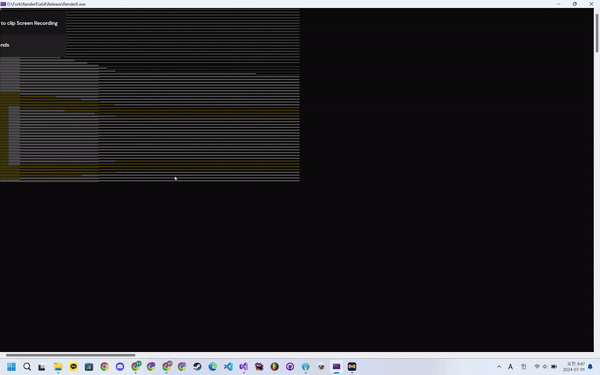 C++ 콘솔 더블 버퍼 구현하기