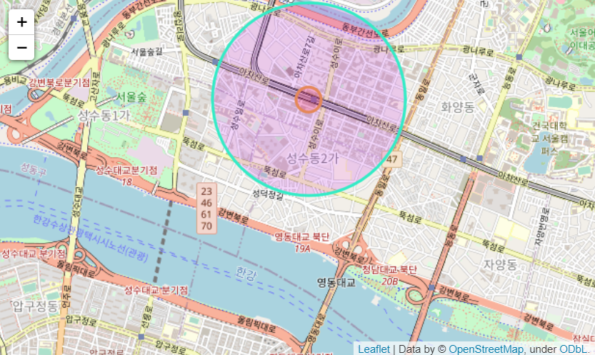 Python 지도 시각화 - Folium