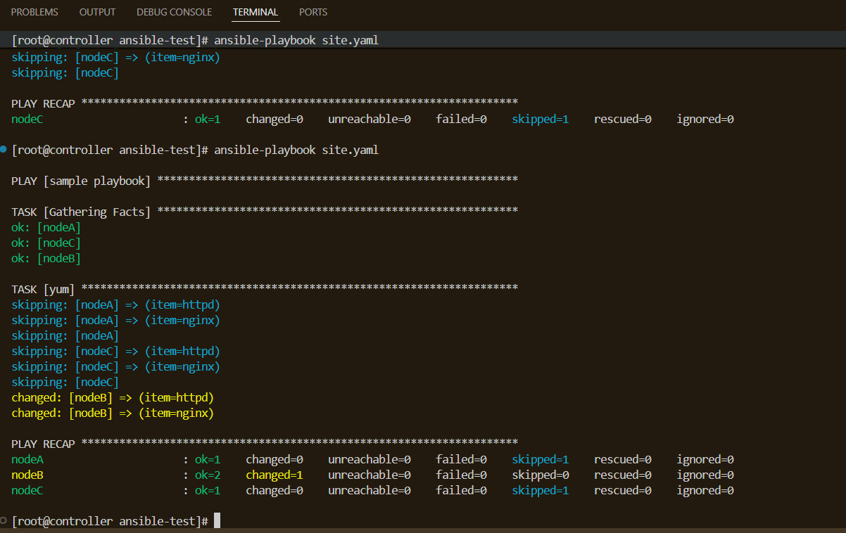 IaC (Ansible - 작업제어)