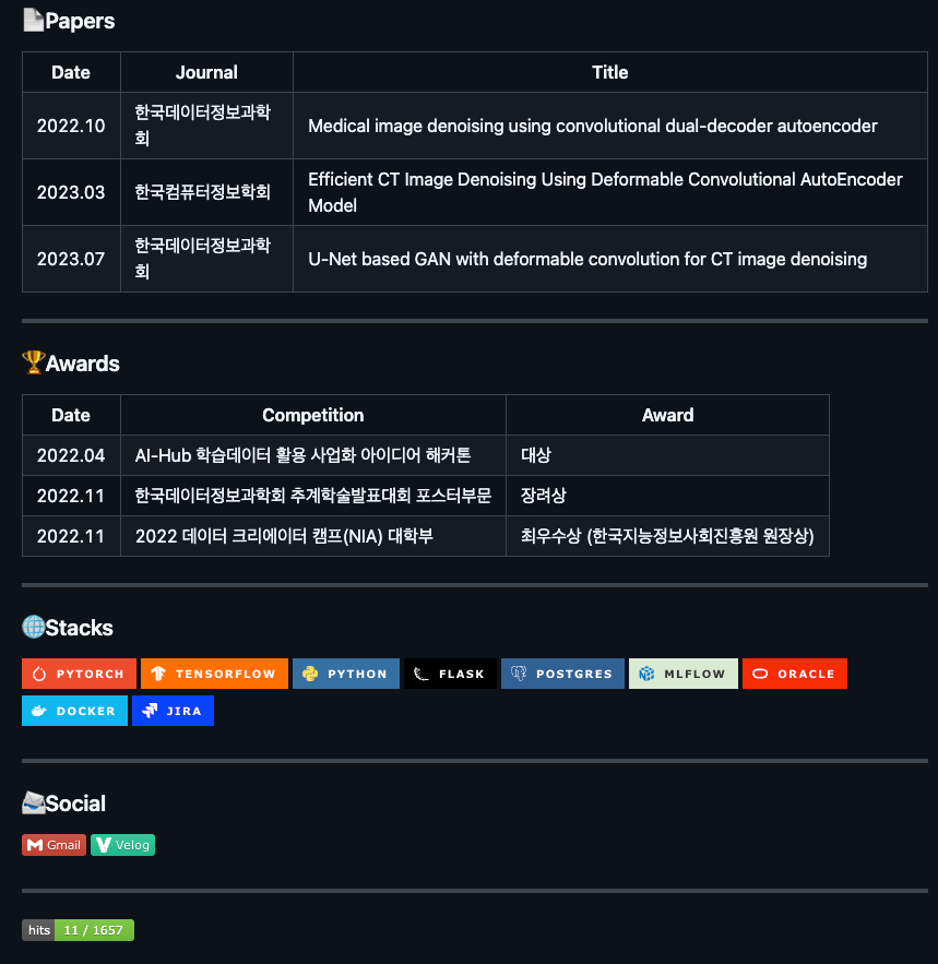 [GitHub] 깃허브 ReadMe 꾸미는 방법 정리