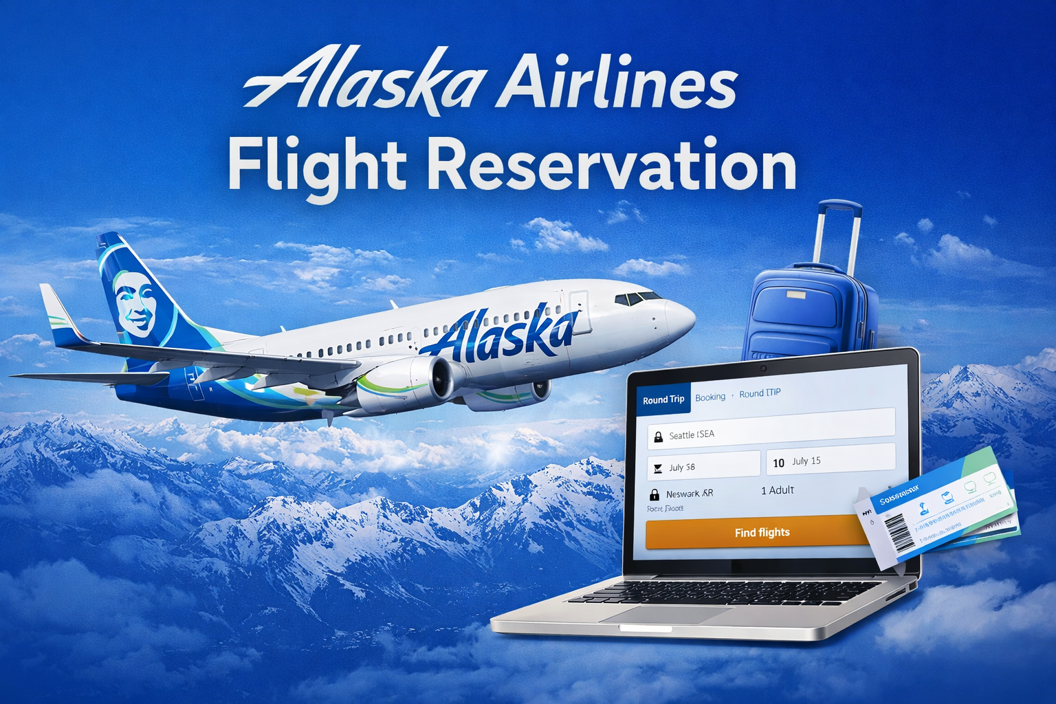 Alaska Airlines Flight Reservation: Easy Booking, Fares & Travel Tips