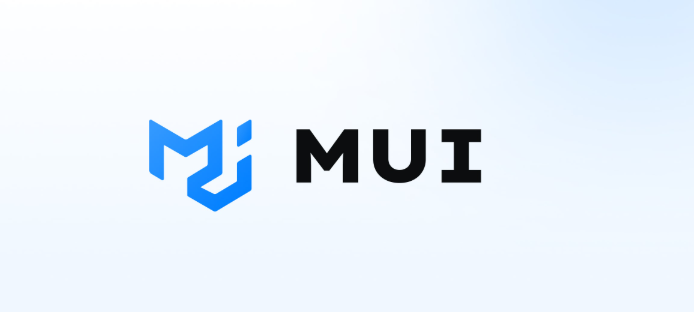 mui 설치 및 아이콘 사용하기