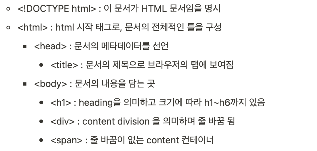 [HTML] 기초 | 웹 개발 이해하기, 기초 및 심화 개념