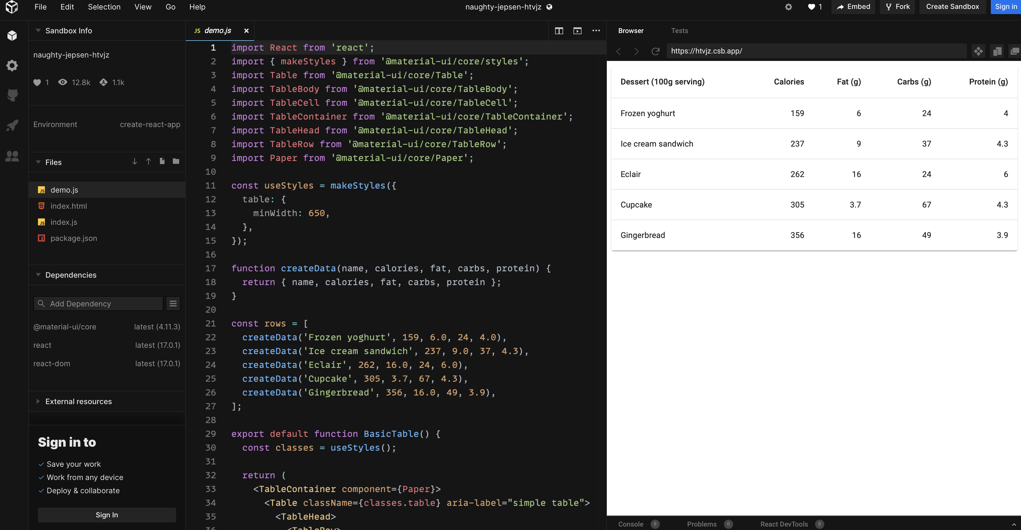 [React] Material-UI 라이브러리 테이블 커스텀하기