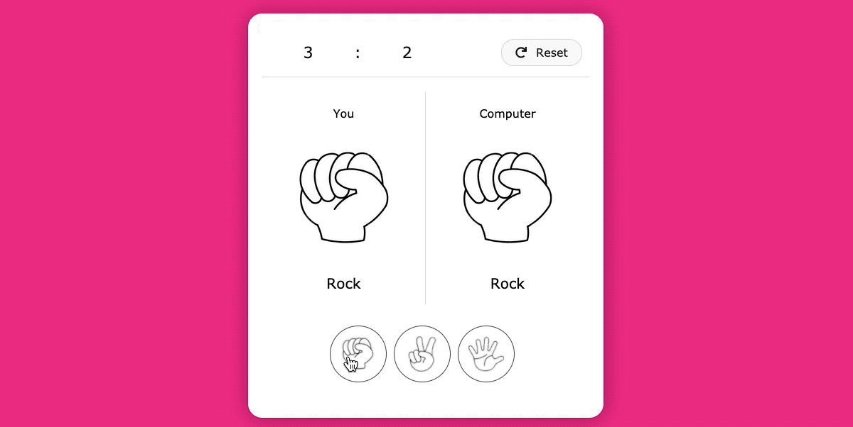 [JavaScript Toy Project] Mini Game | 가위바위보 게임 만들기 토이프로젝트