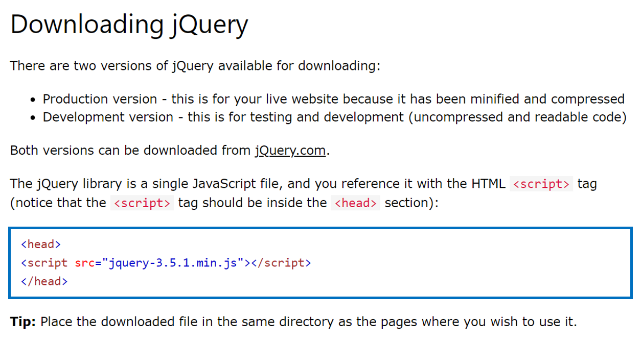 jQuery
