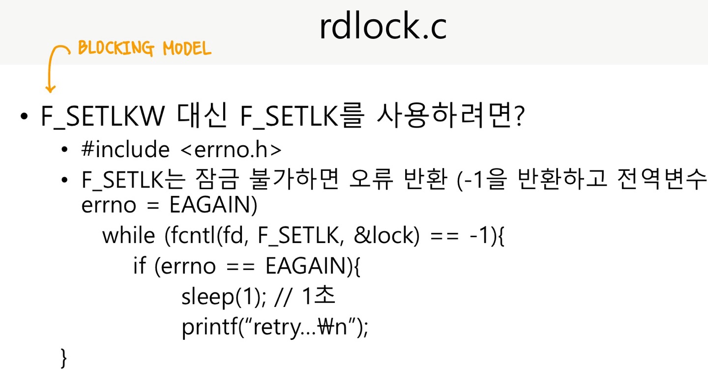 [2024-1학기] 리눅스프로그래밍 - 파일 및 레코드 잠금