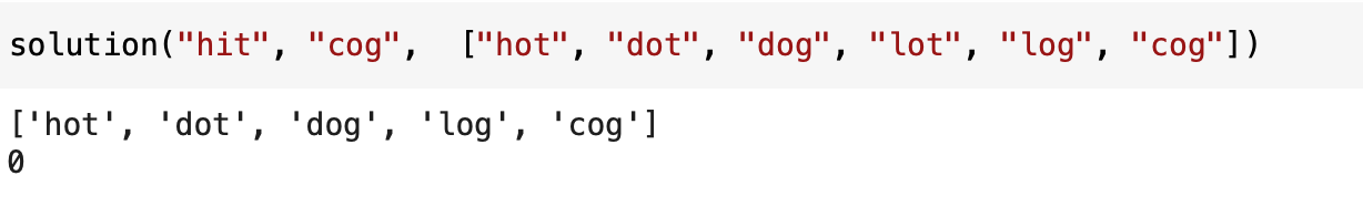 [ Programmers / Python / 깊이, 너비 우선 탐색 (DFS, BFS) ] - 단어 변환