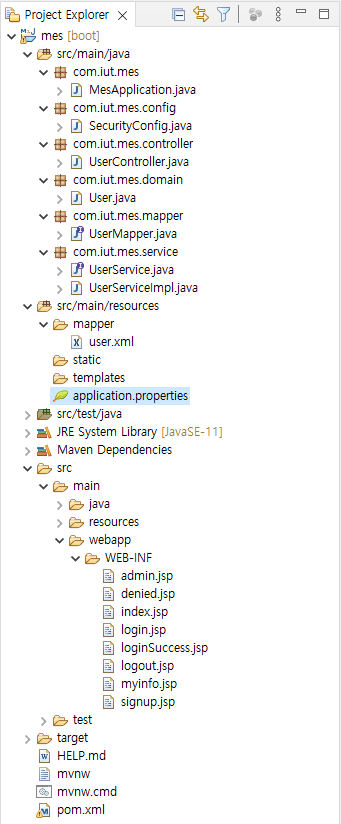 [Spring Boot] Spring Security 설정