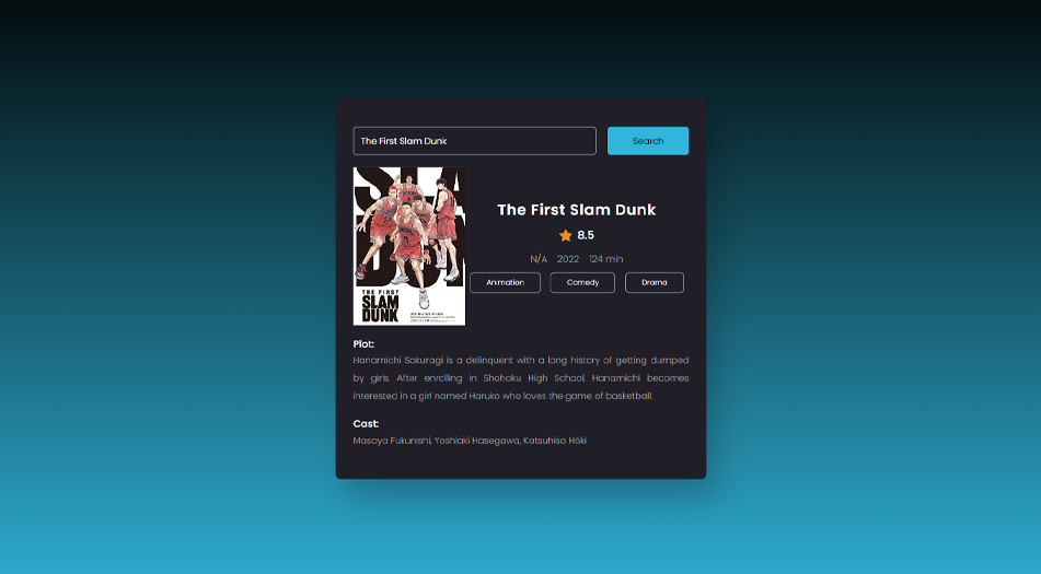 [#TIL] fetch를 사용하여 OMDb API 데이터로 영화 가이드 제작